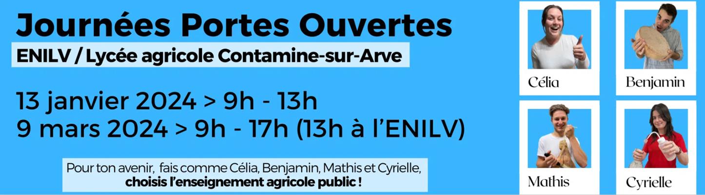 Journées portes ouvertes à l'ENILV et l'Établissement Public Local d ...