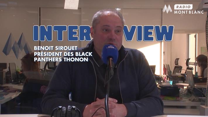 Interview | Benoit Sirouet, président des Black Panthers Thonon - Radio ...