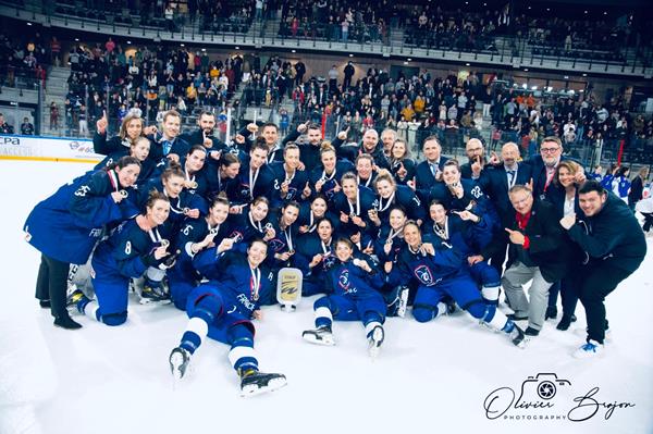 Hockey sur glace : l’équipe de France féminine a intégré l' Élite ...