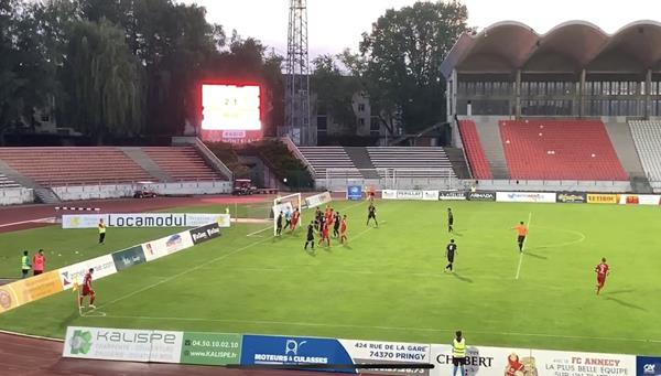 Football : le FC Annecy fait son entrée en Coupe de France