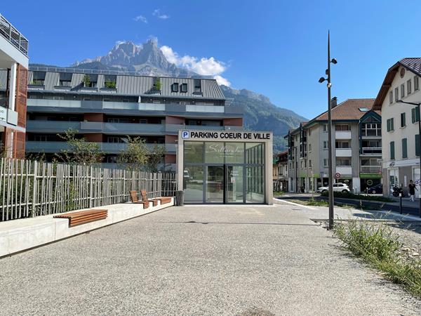 Sallanches : un nouveau parking souterrain ouvre ce mardi