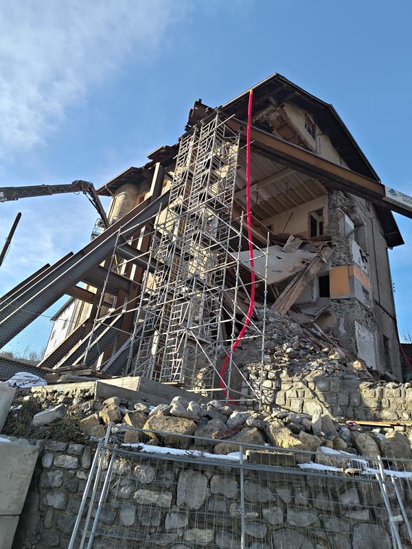 Sallanches : quelle suite pour les travaux du château de la Frasse